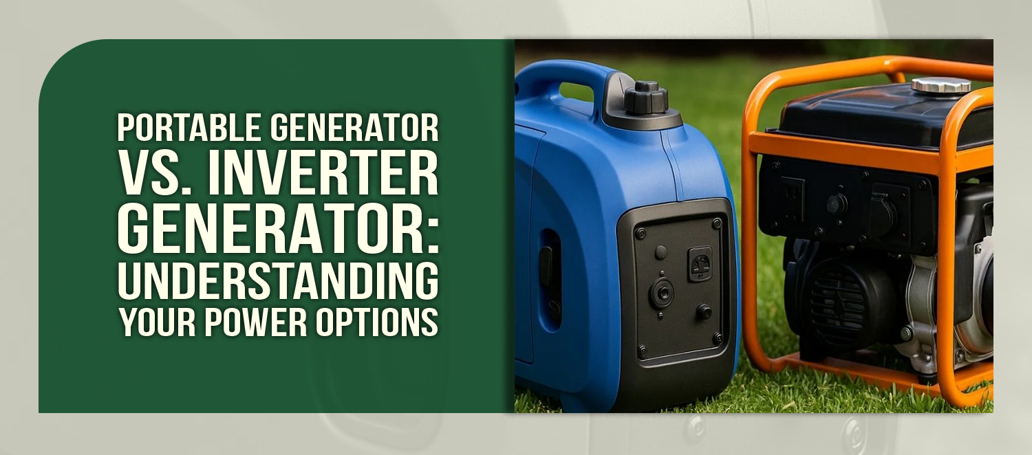 Portable Generator vs. Inverter Generator: Understanding Your Power Op – Build Your Perfect Outdoor