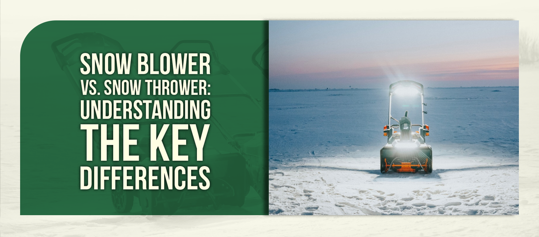 Snow Blower vs. Snow Thrower: Understanding the Key Differences – Build ...