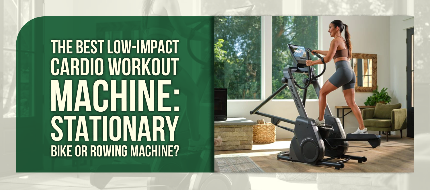 The Best Low-Impact Cardio Workout Machine: Stationary Bike or Rowing ...