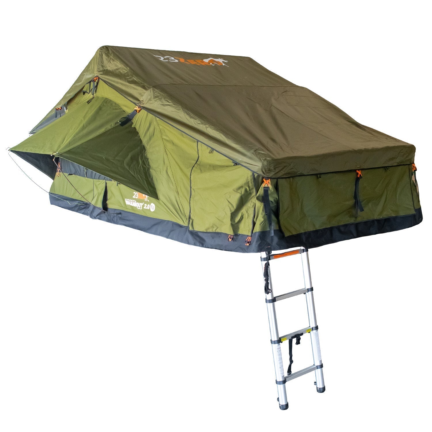 23ZERO Walkabout 62" 2.0 3-Person Roof Top Tent - 230WA6220 – Build ...