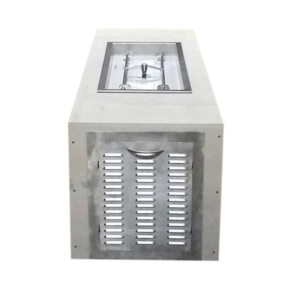 70″ x 24″ Rectangle Ready to Finish Fire Pit Kit for LP Tanks (36″ x 1 ...