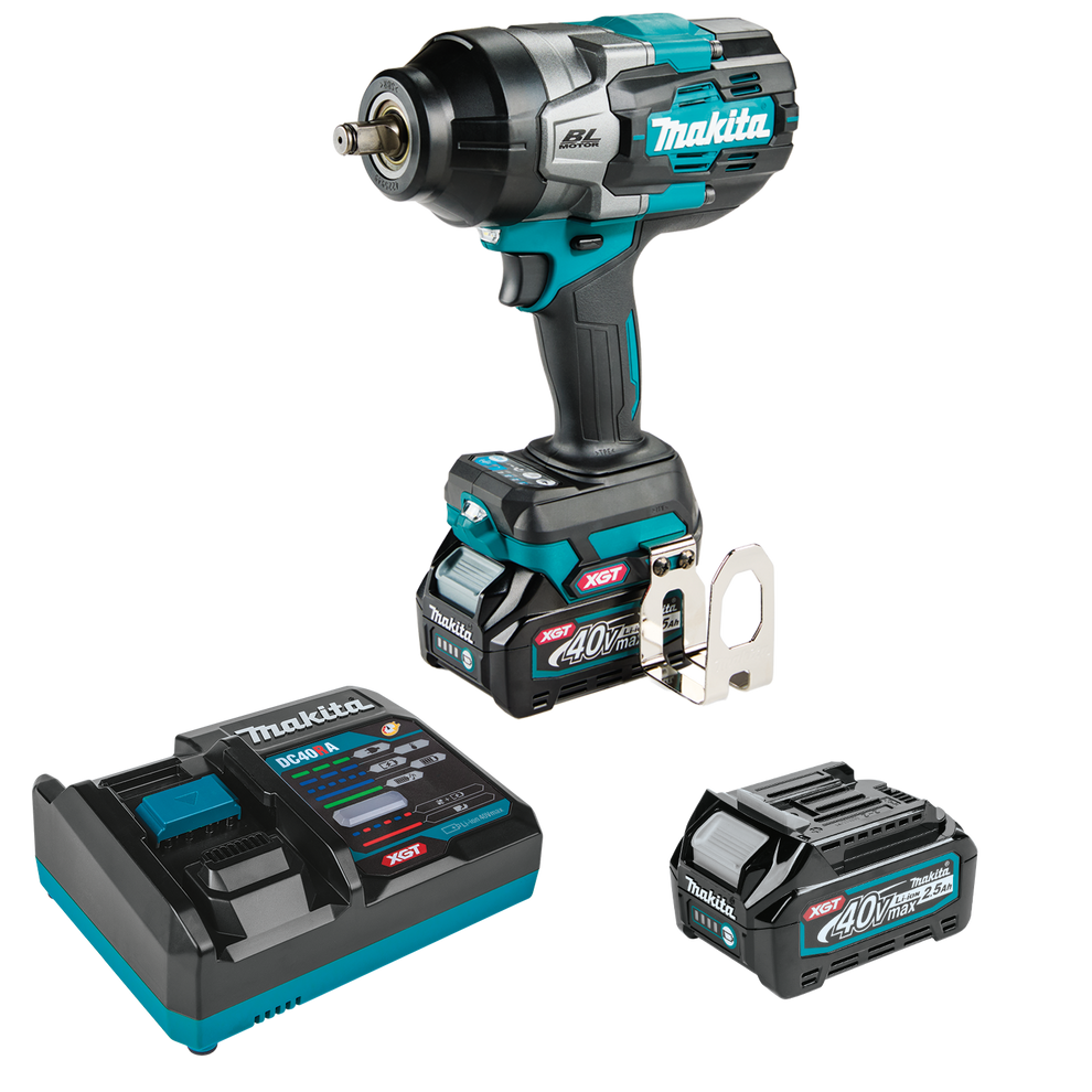Makita (GWT02D) 40V max XGT Brushless Cordless 4‑Speed High‑Torque 1/2 ...