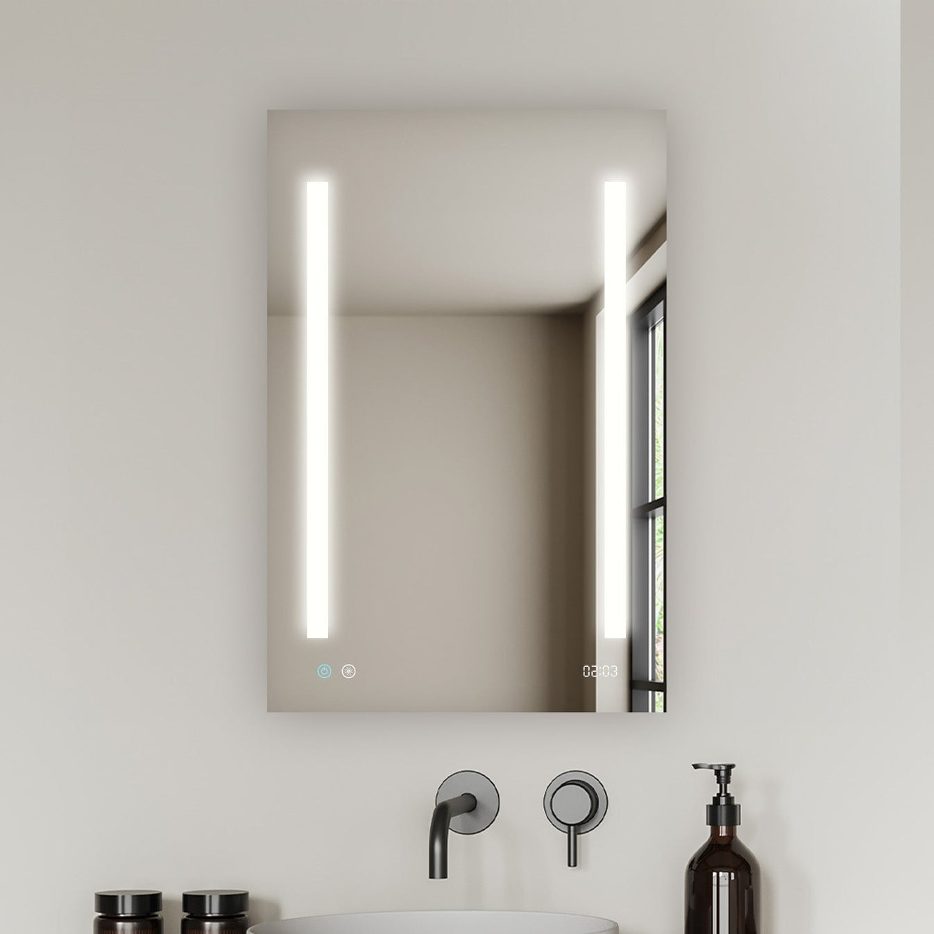 Aquadom Signature Royale 24" x 36" Rectangle Right Hinged Medicine Cab ...