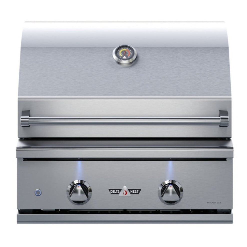 Delta Heat 26 Inch Propane Grill with Interior Lights - DHBQ26G-DL ...