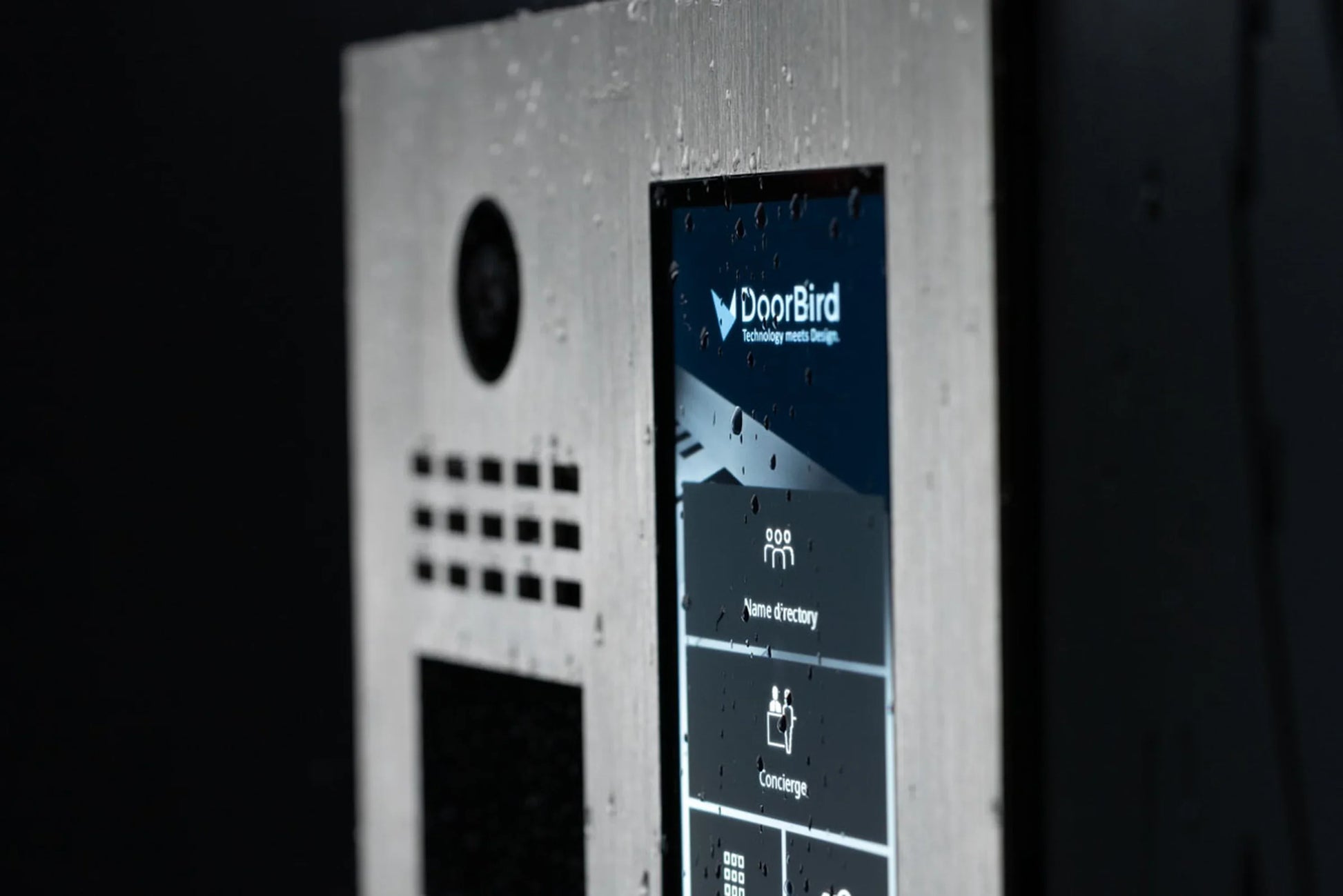 DoorBird D31TDH IP Video Intercom for Multi-Tenant Residences in Chrom ...