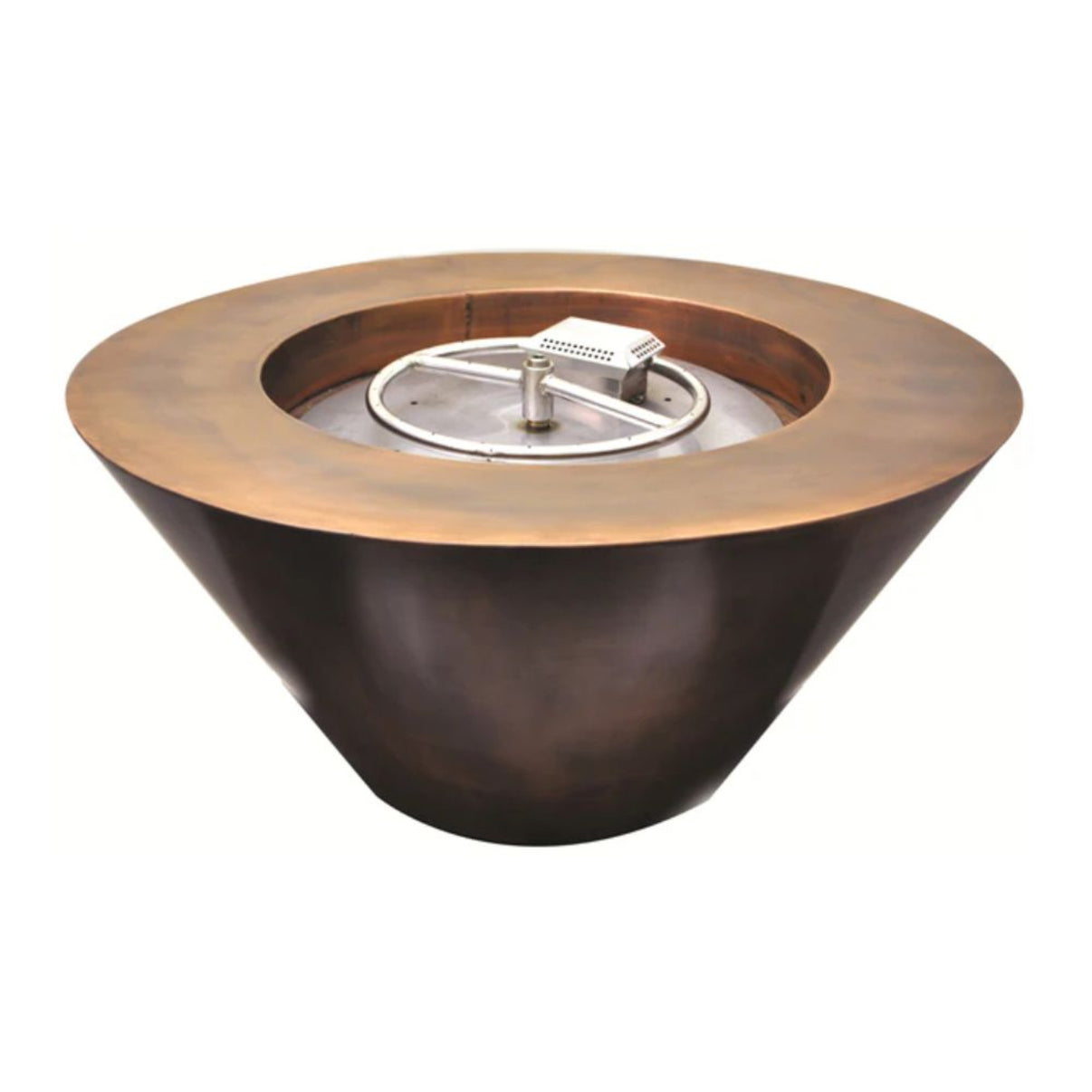 Mesa Round Copper Gas Fire Bowl - MESA32W-MLFPK – Build Your Perfect ...