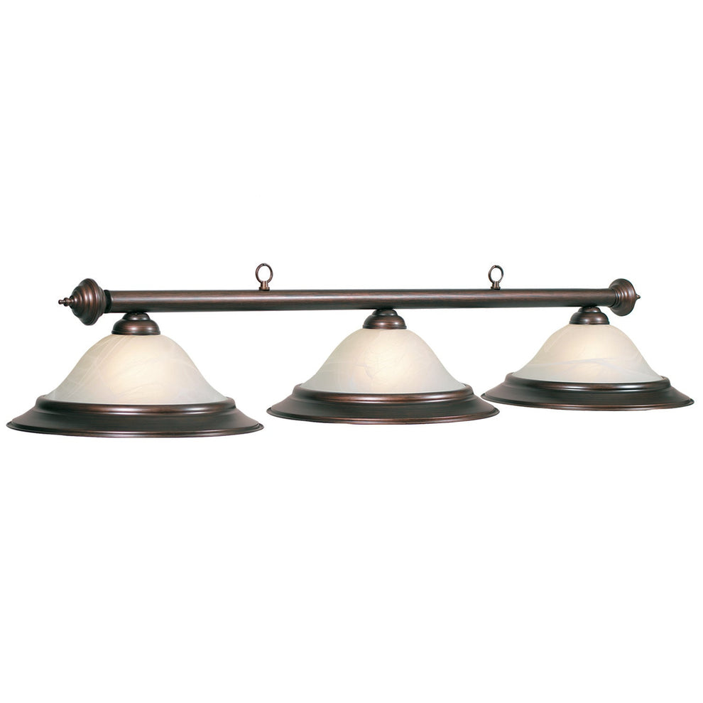 RAM Game Room 60" 3LT Billiard Light-Oil Rubbed Finish PR260 ORB ...