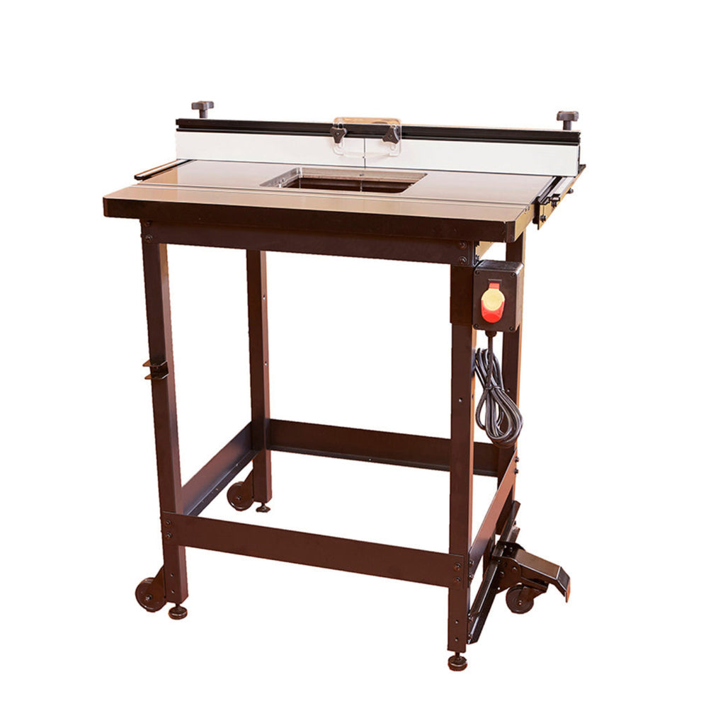 SawStop Standalone Cast Iron Router Table - Power Switch in Stand - RT ...