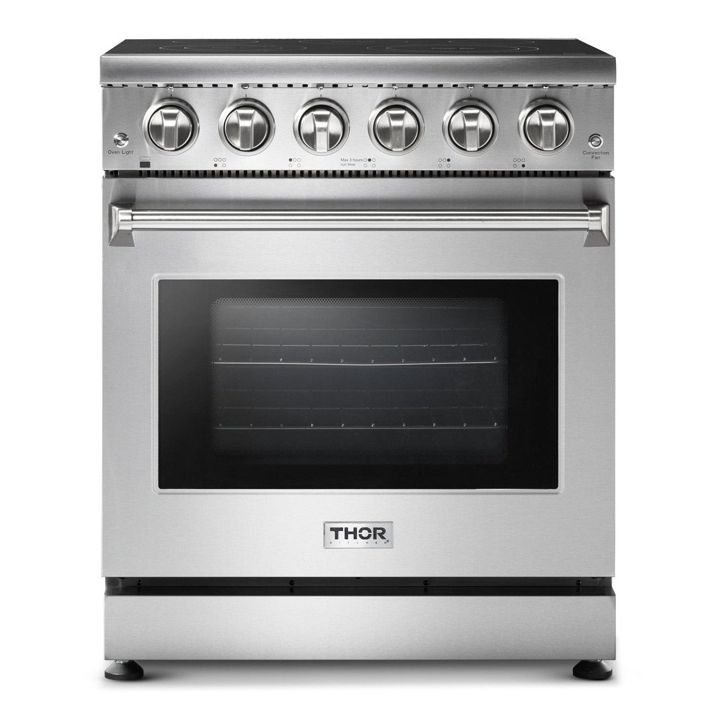 Thor Kitchen 30 in. Electric Range in Stainless Steel - HRE3001 ...