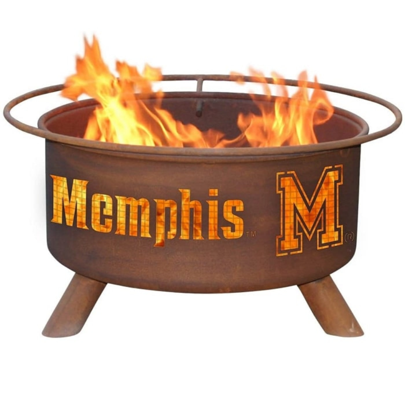 Patina University of Memphis Steel Fire Pit by Patina Products - F470 ...