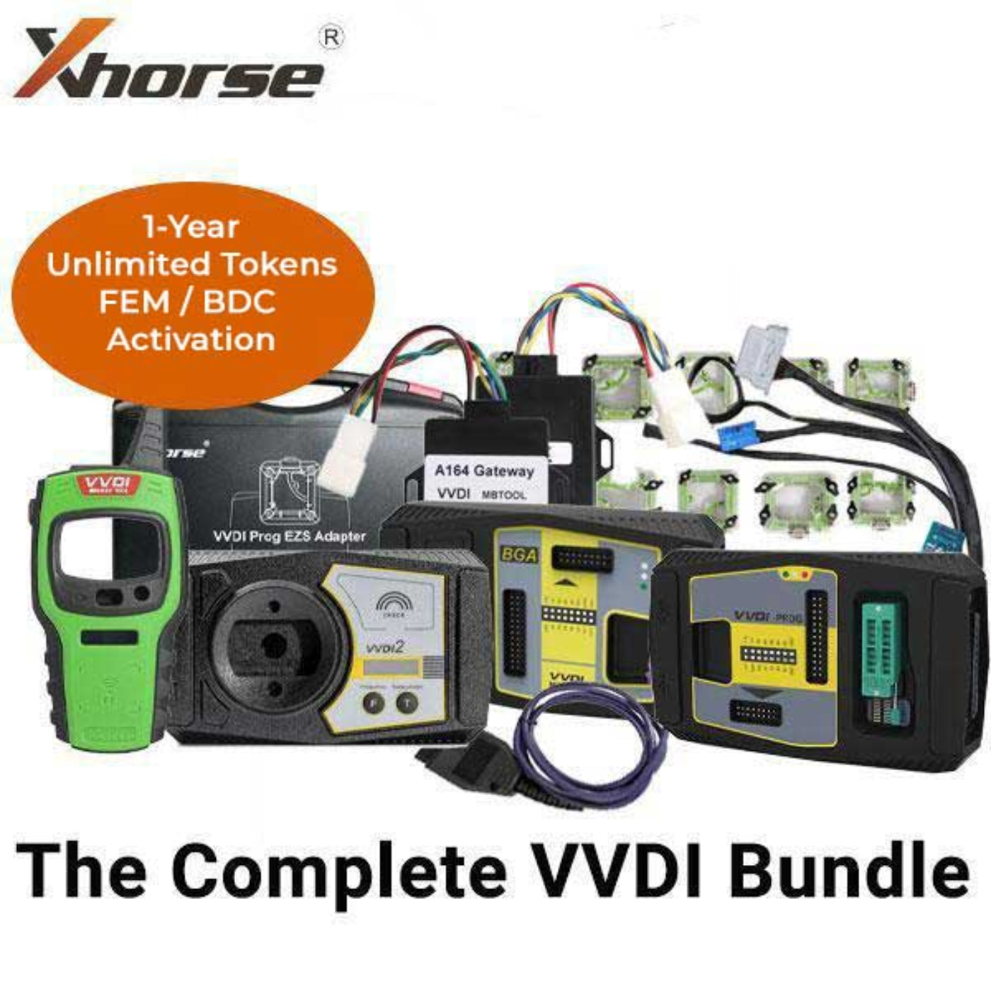 Xhorse VVDI Complete Starter Pack Bundle w/ Authorizations, Emulators ...
