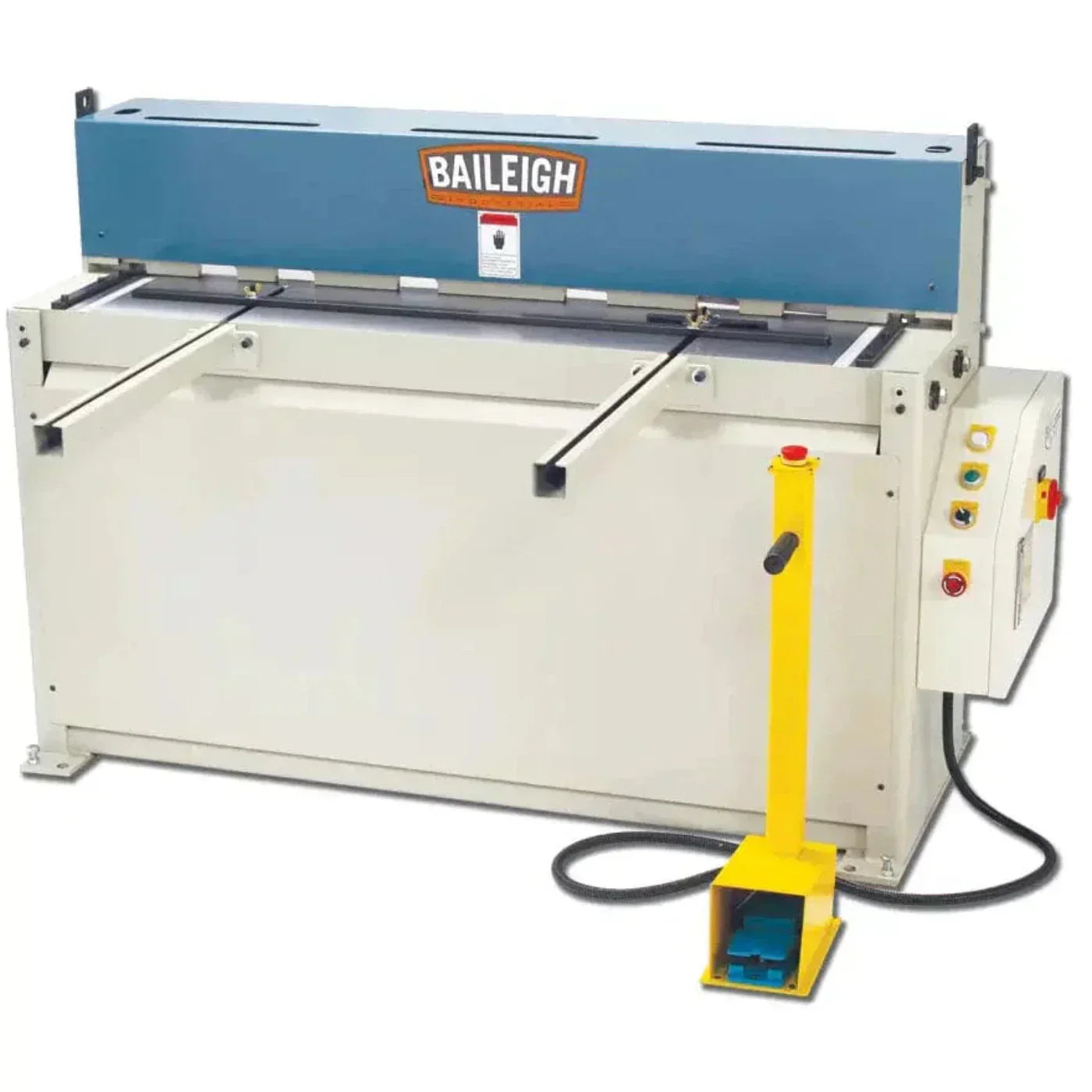 Baileigh SH-5210; 220V 1Phase Hydraulic Powered Shear 52" Length 10 Ga ...