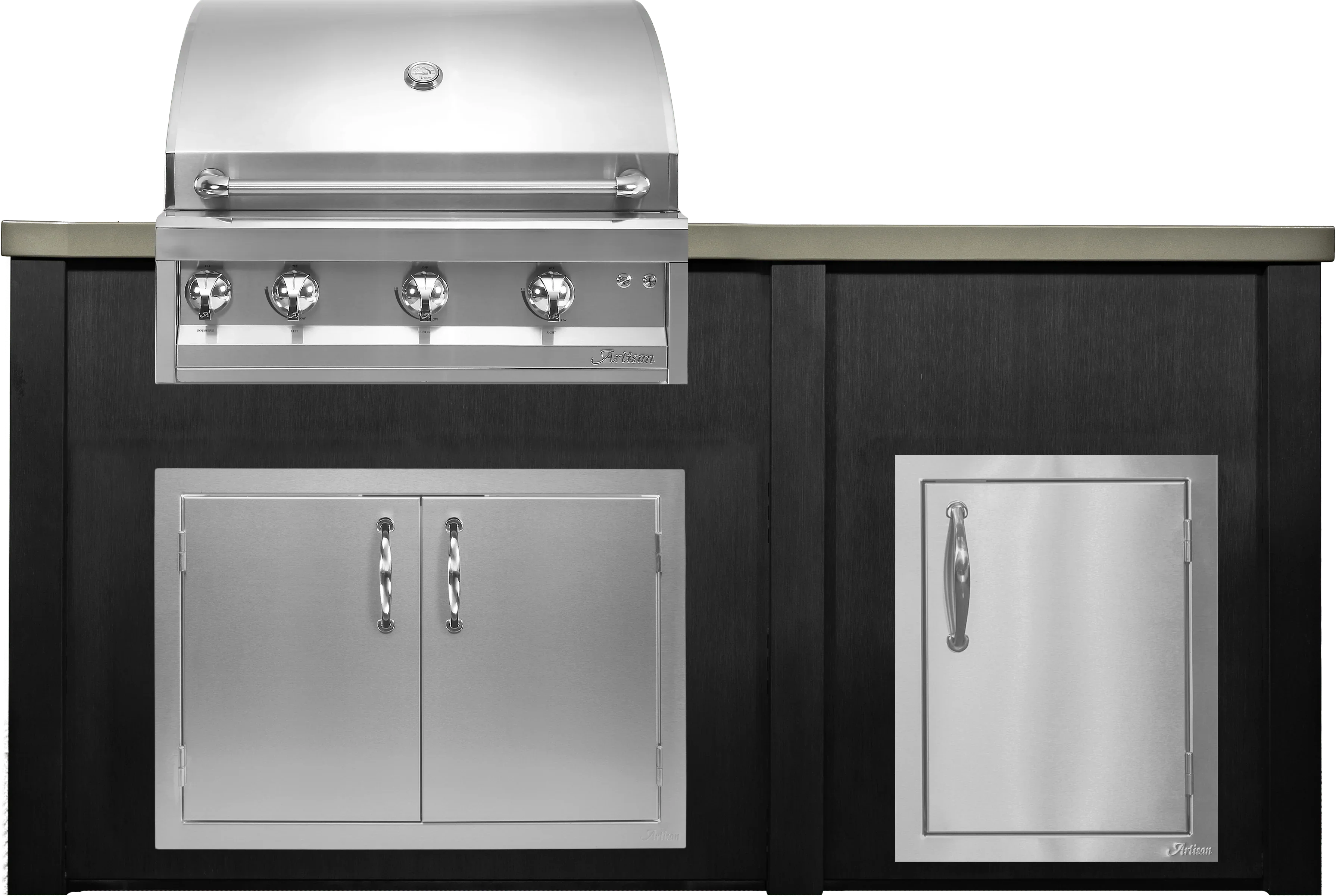 Haven 72" Artisan Outdoor Kitchen Island w/ 17" Door - HART72DOOR ...
