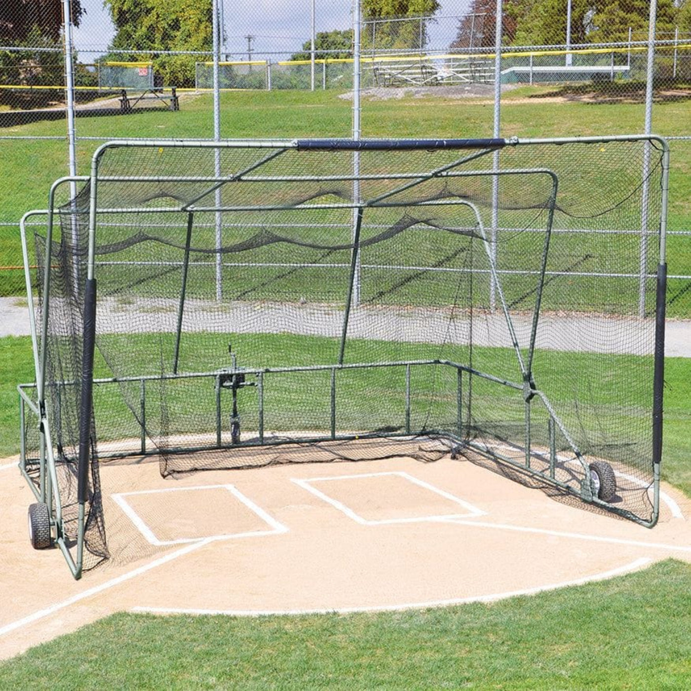 Jaypro Batting Cage - Line Drive - Portable Batting Cage - BBLD-5000 ...
