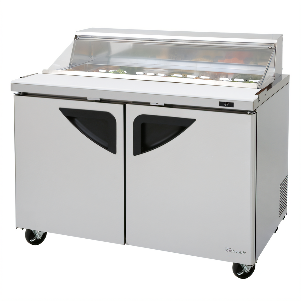 Turbo Air TST-48SD-N-CL Super Deluxe Prep Tables - TST-48SD-N-CL ...