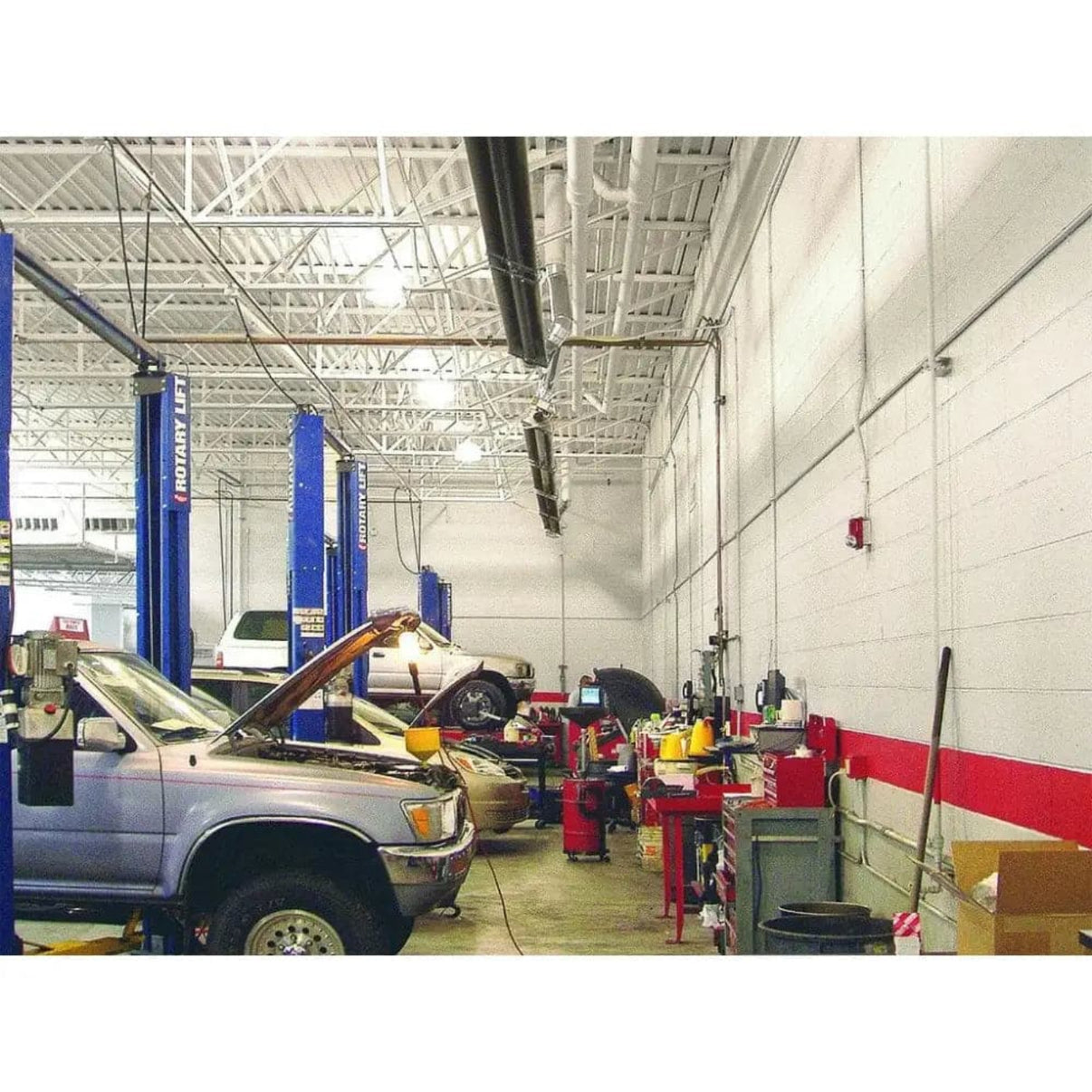 SunStar Industrial 125K BTU/30ft U Tube Tough Guy Heater/NG/Single Sta ...