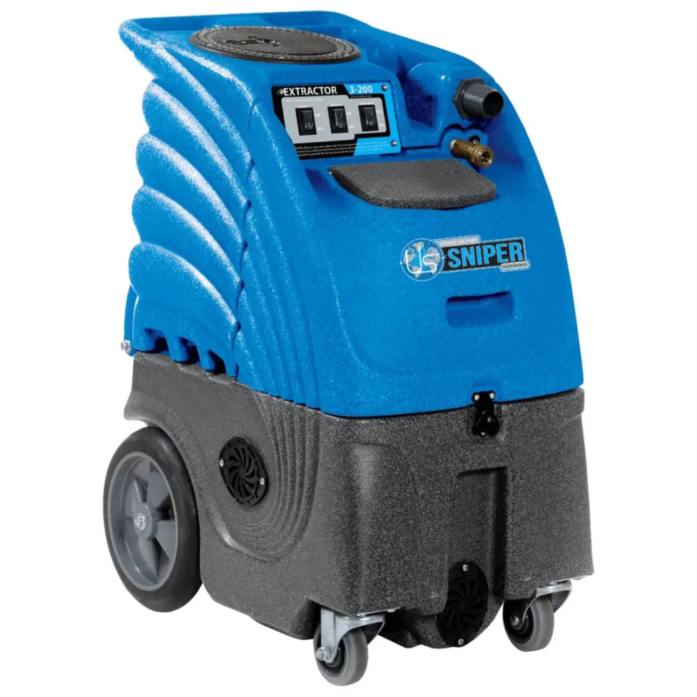 Sandia Sniper 6 Gallon Carpet Extractor 100 PSI Pump Dual 2 Stage with ...